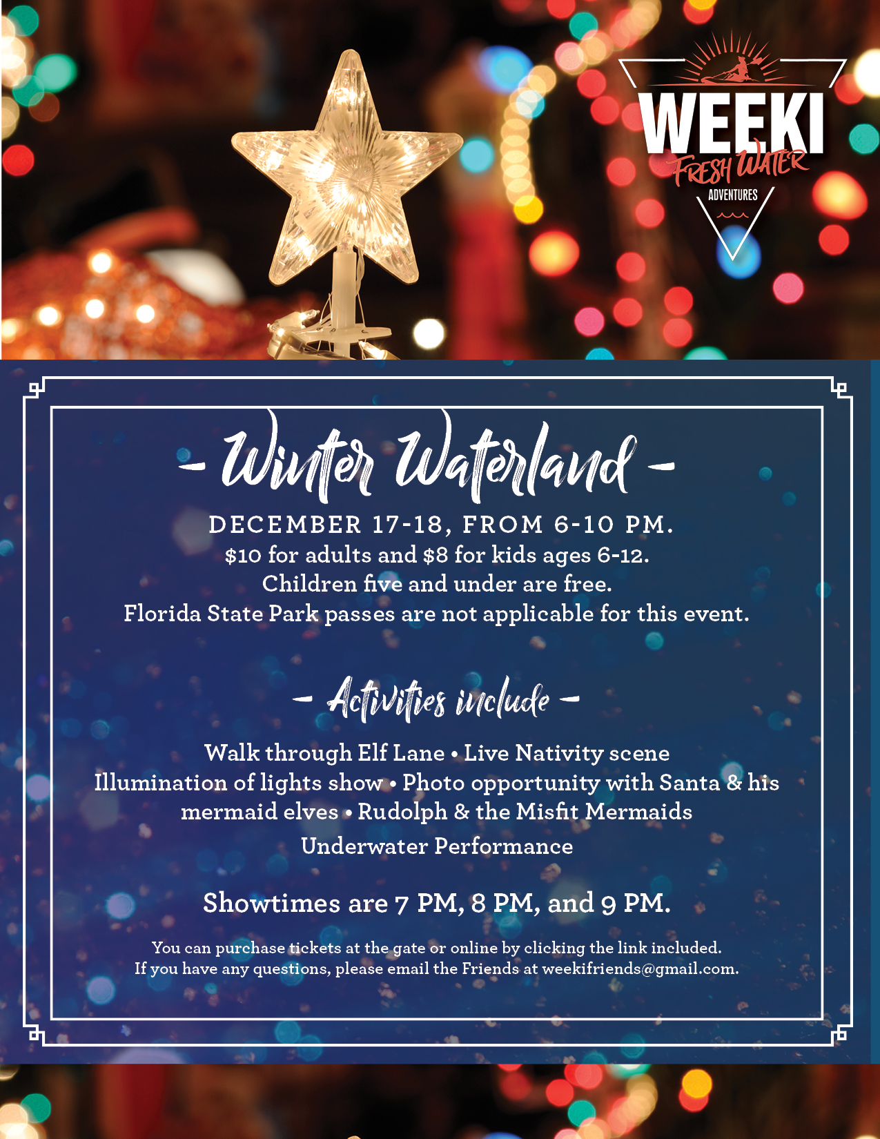Winter Waterland - Weeki Wachee Springs State Park